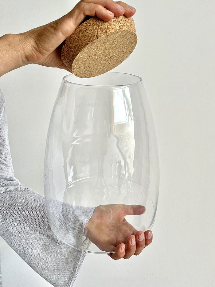 VASO VETRO VULCANO - Terrarium Line