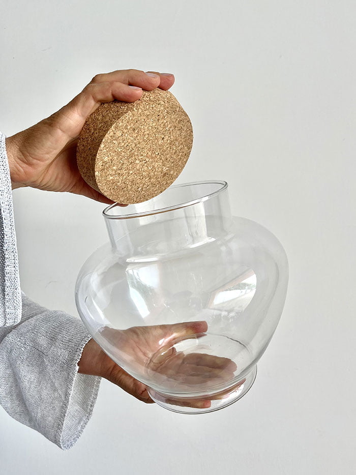 VASO VETRO WAVE - Terrarium Line